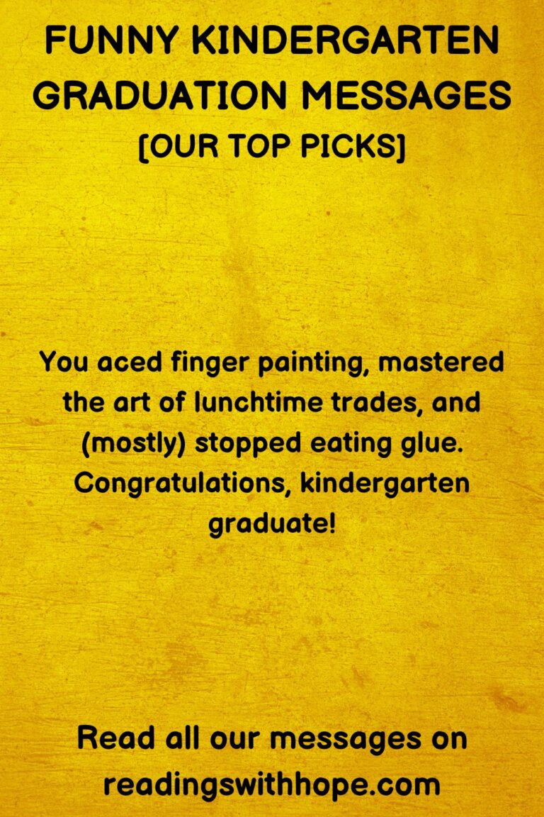 72 Kindergarten Graduation Messages and Wishes