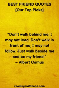 70 Best Friend Quotes for your BFF and True Buddies