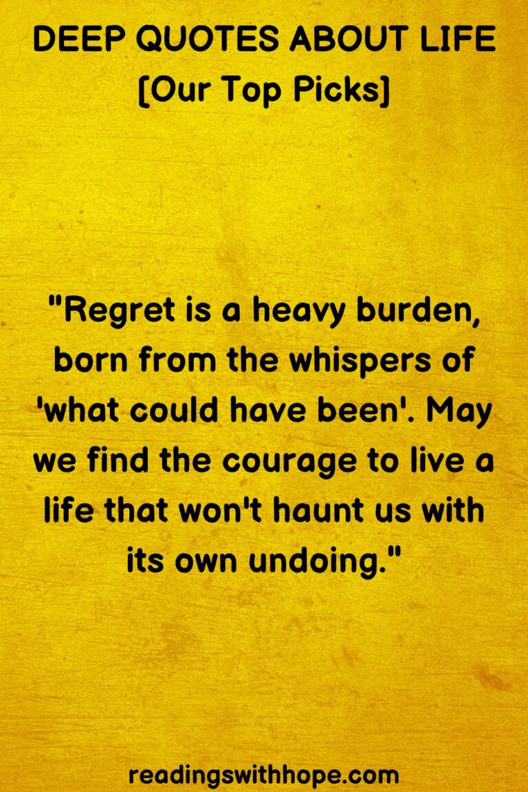 80 Deep Quotes about Life, Love, Pain and More That Are So True