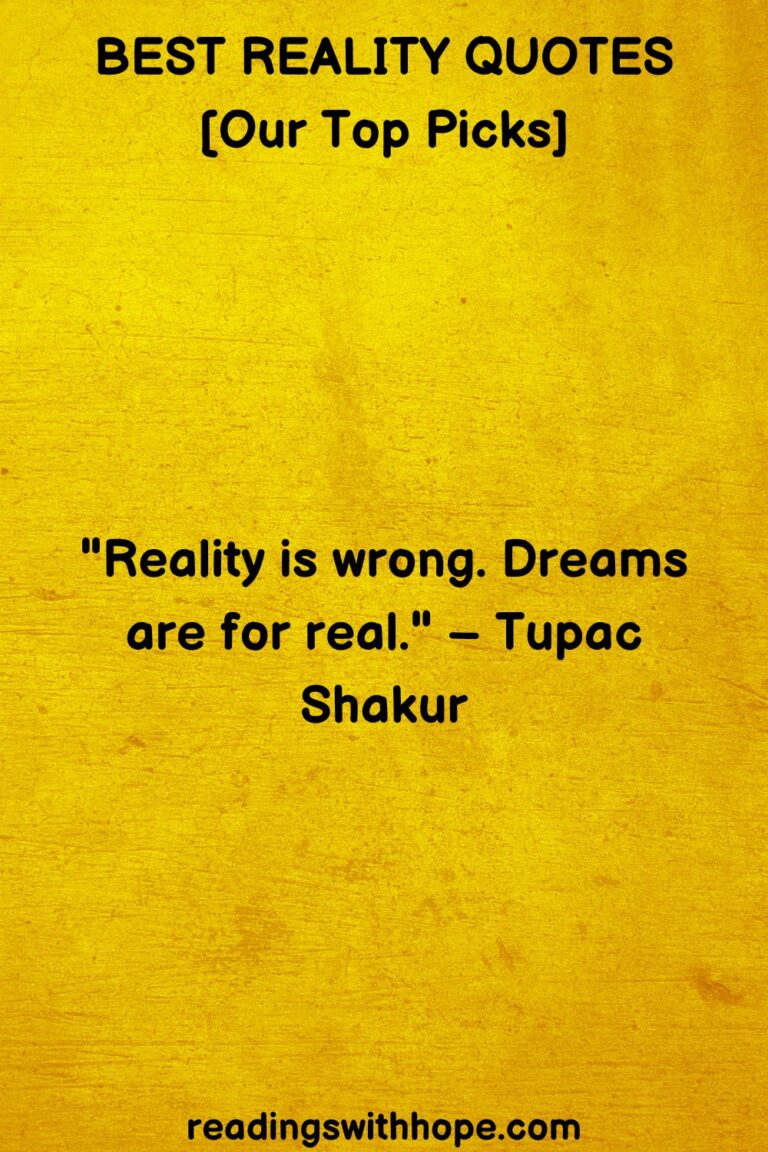 100 Best Reality Quotes