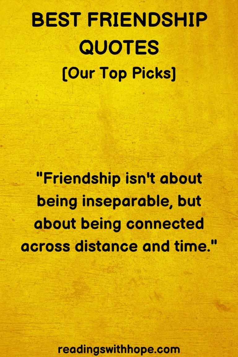 50 Best Friendship Quotes