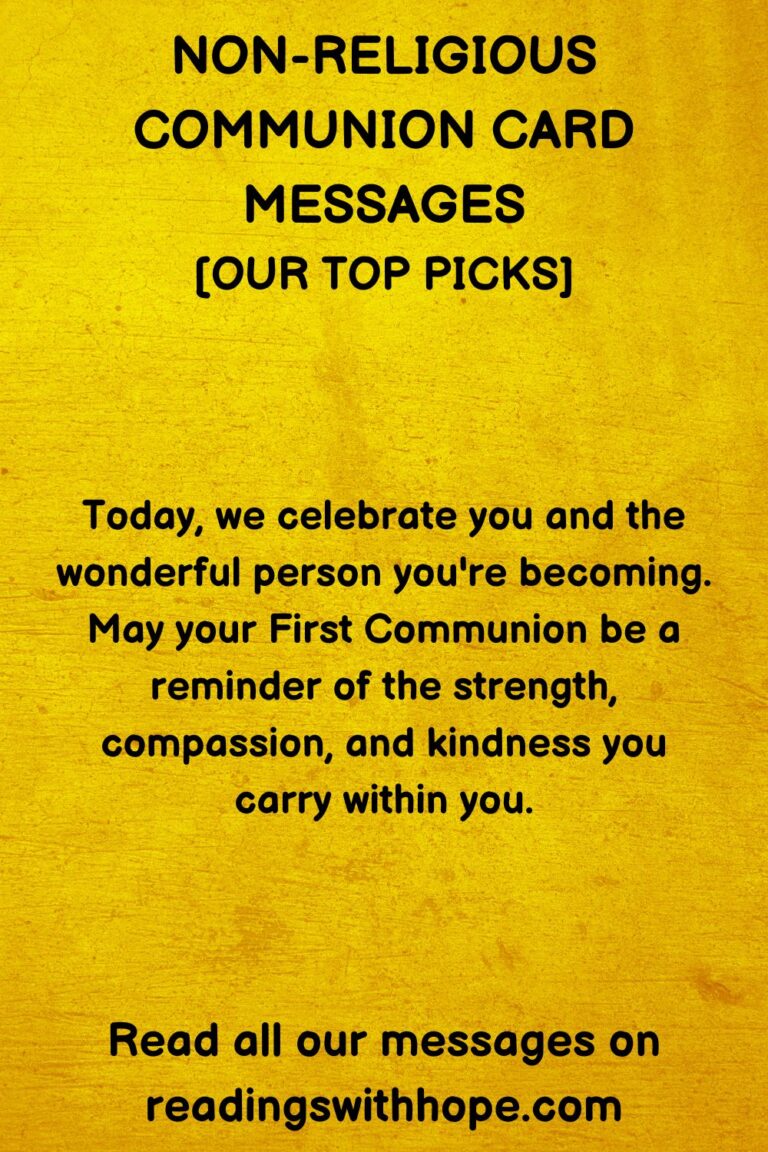 What to Write on a First Communion Card