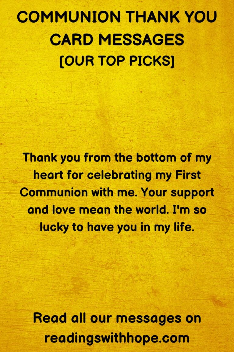 What to Write on a First Communion Card