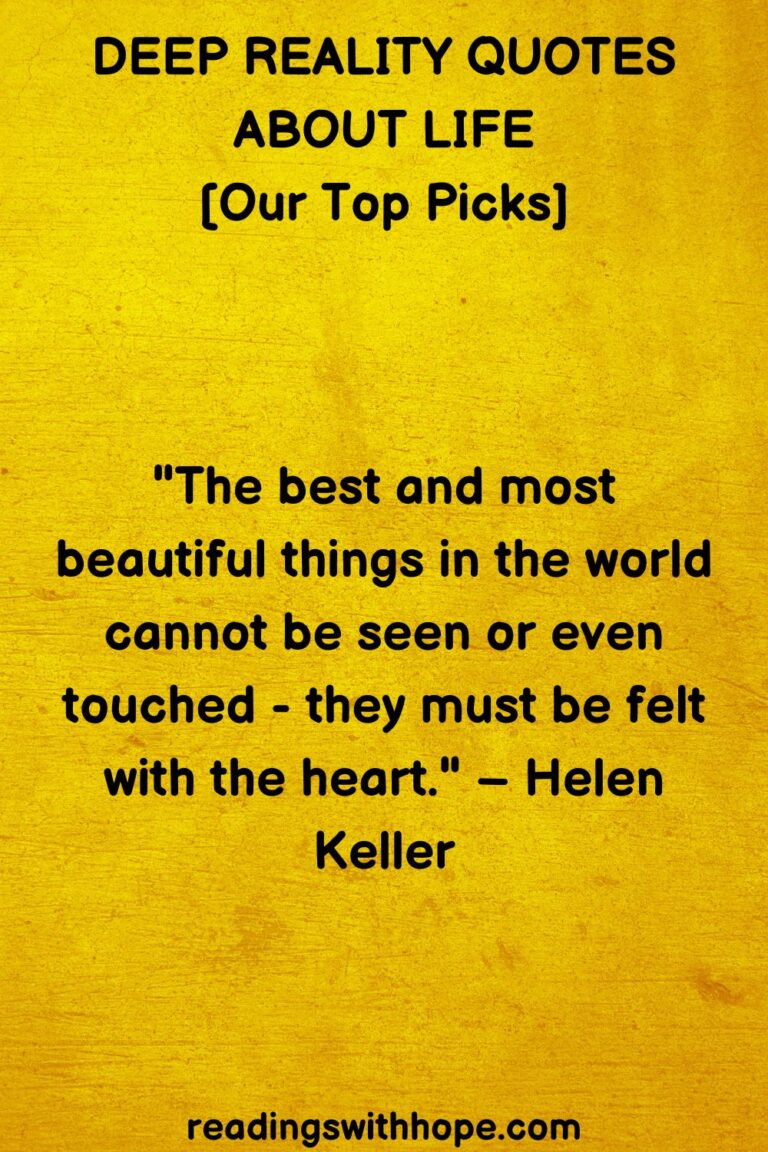 100 Best Reality Quotes