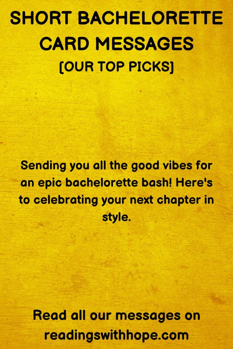 What to Write in a Bachelorette Card