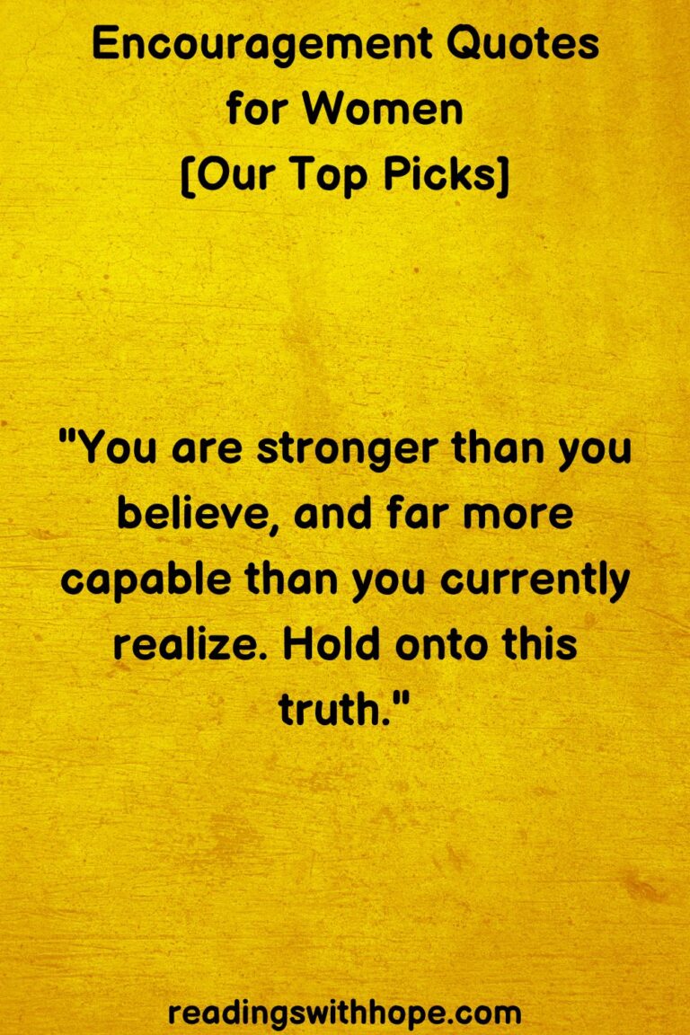 20 Encouragement Quotes for Women