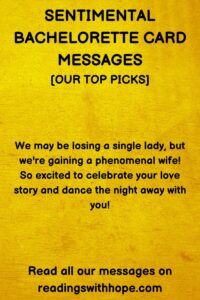 What to Write in a Bachelorette Card