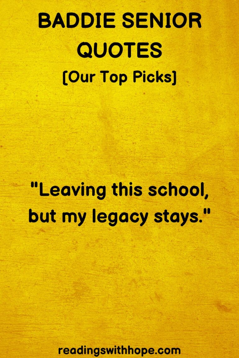 60 Senior Quotes For Yearbooks