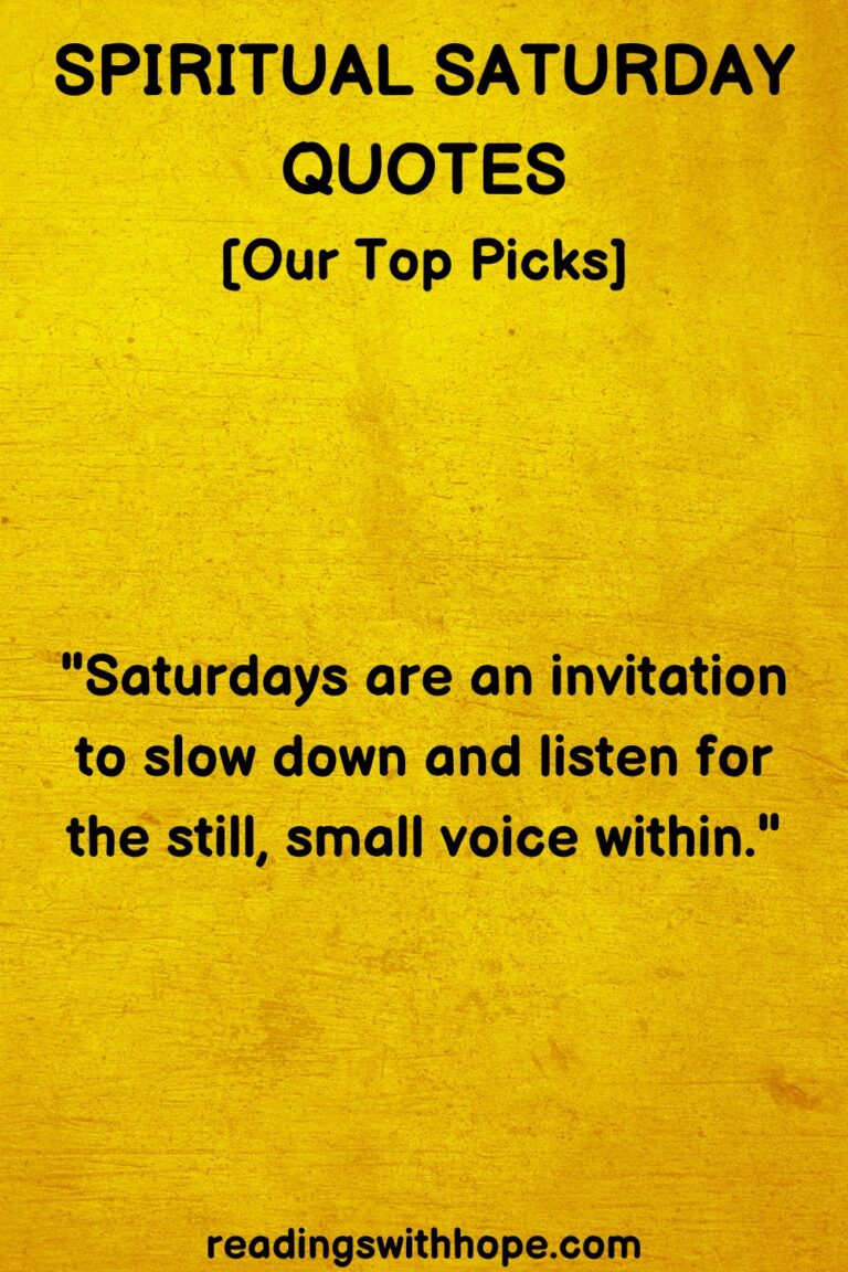 60 Saturday Quotes for a Perfect Morning Start