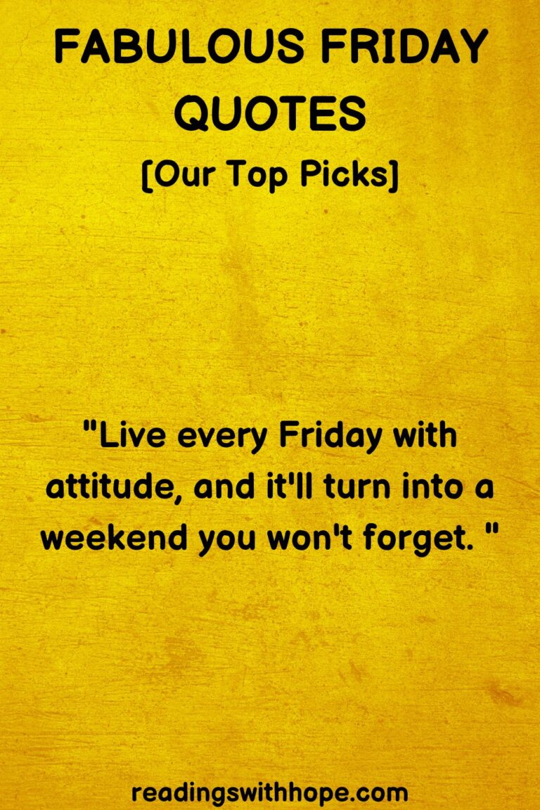 40 Friday Quotes