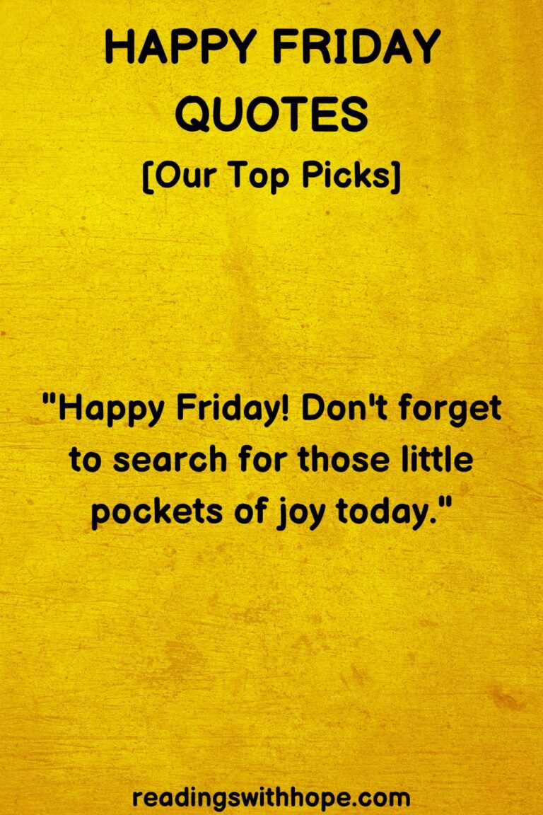 40 Friday Quotes