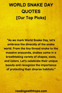 30 World Snake Day Quotes and Messages