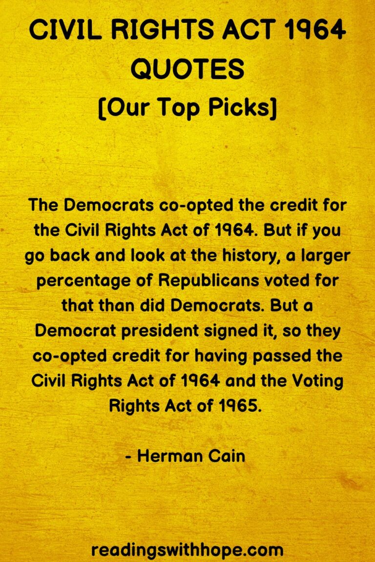 14 Civil Rights Act 1964 Quotes and What They Signify