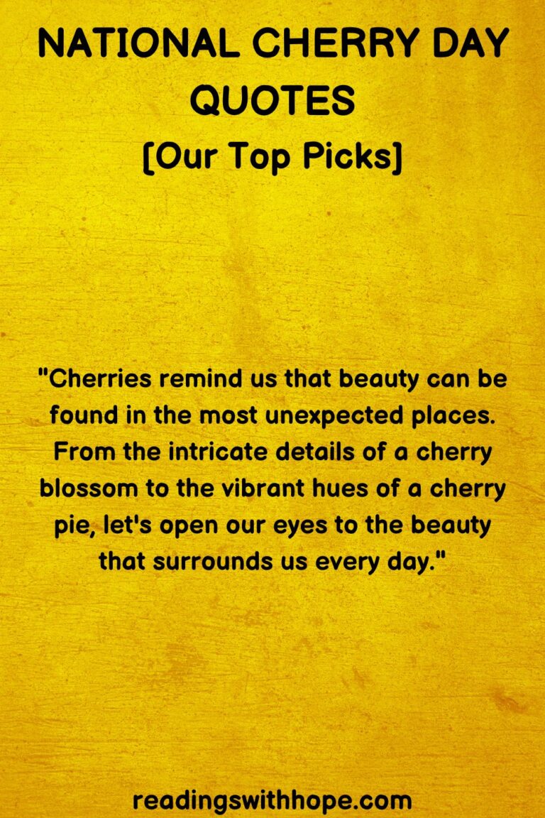 40 National Cherry Day Quotes and Messages