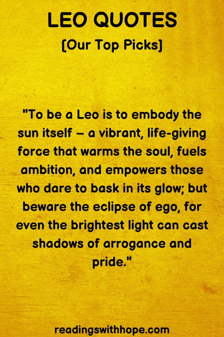 40 Best Leo Quotes To Unleash Your Inner Lion