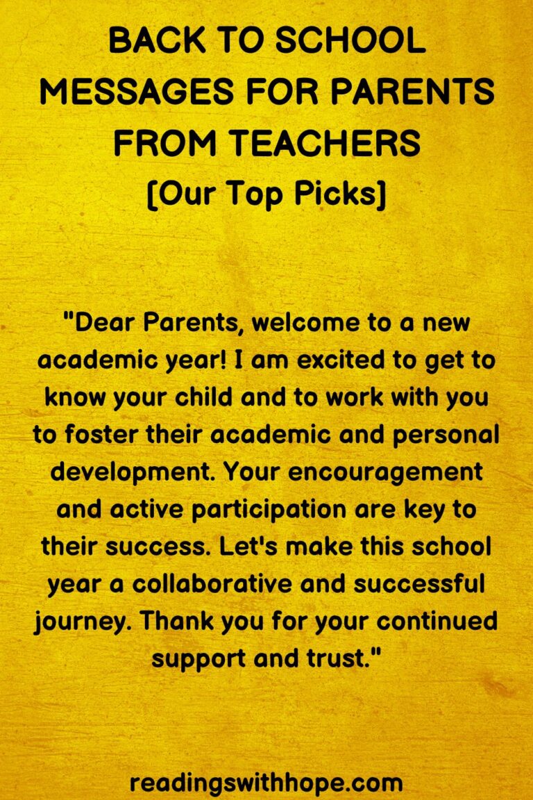 80 Back To School Messages, Quotes, Wishes For Parents