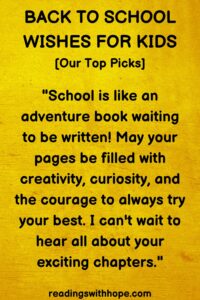 100 Back To School Messages, Quotes and Wishes For Kids