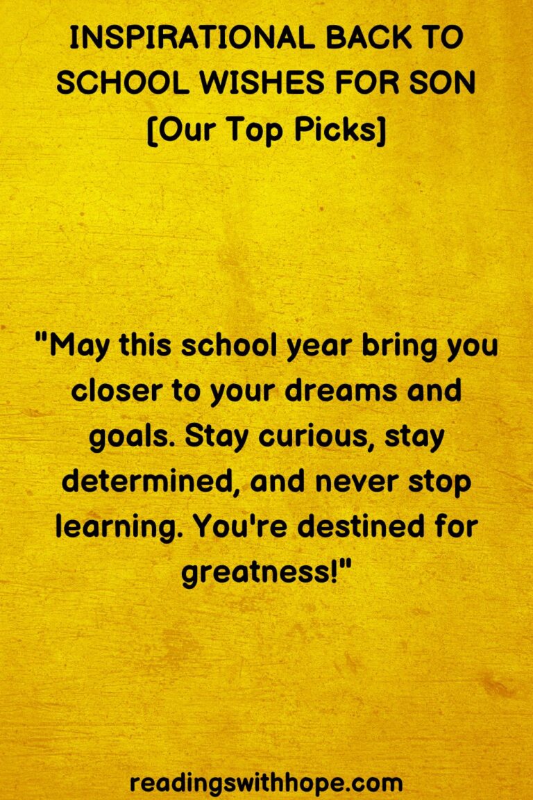 120 Back To School Messages, Quotes and Wishes For Son