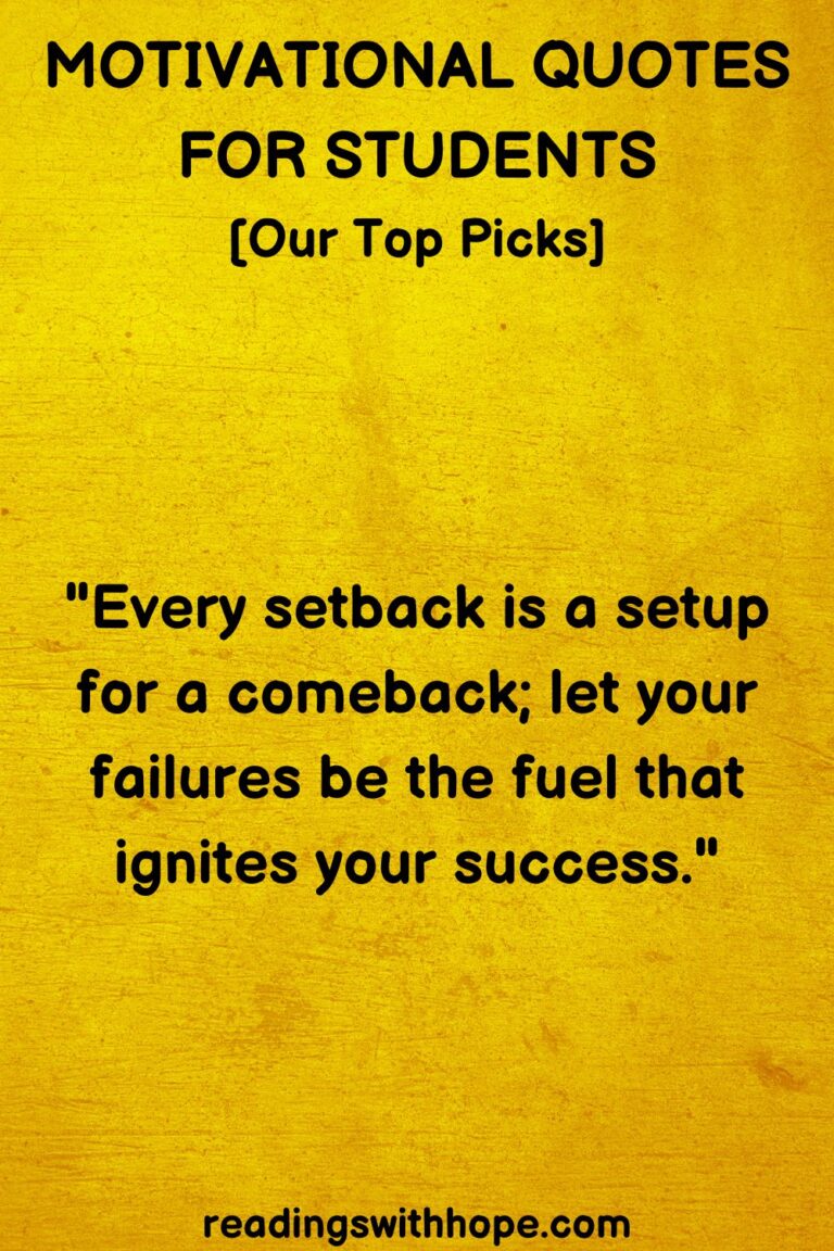 60 Motivational Quotes For Students