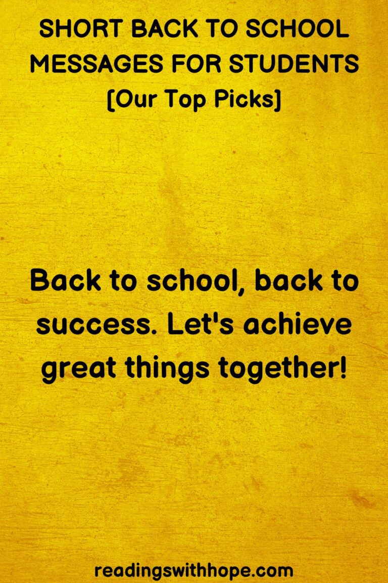 60 Back To School Messages, Quotes, Wishes For Students