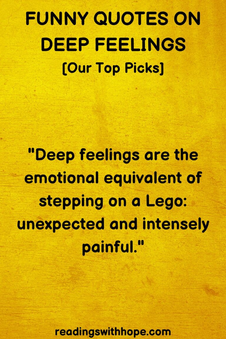 50 Quotes on Deep Feelings
