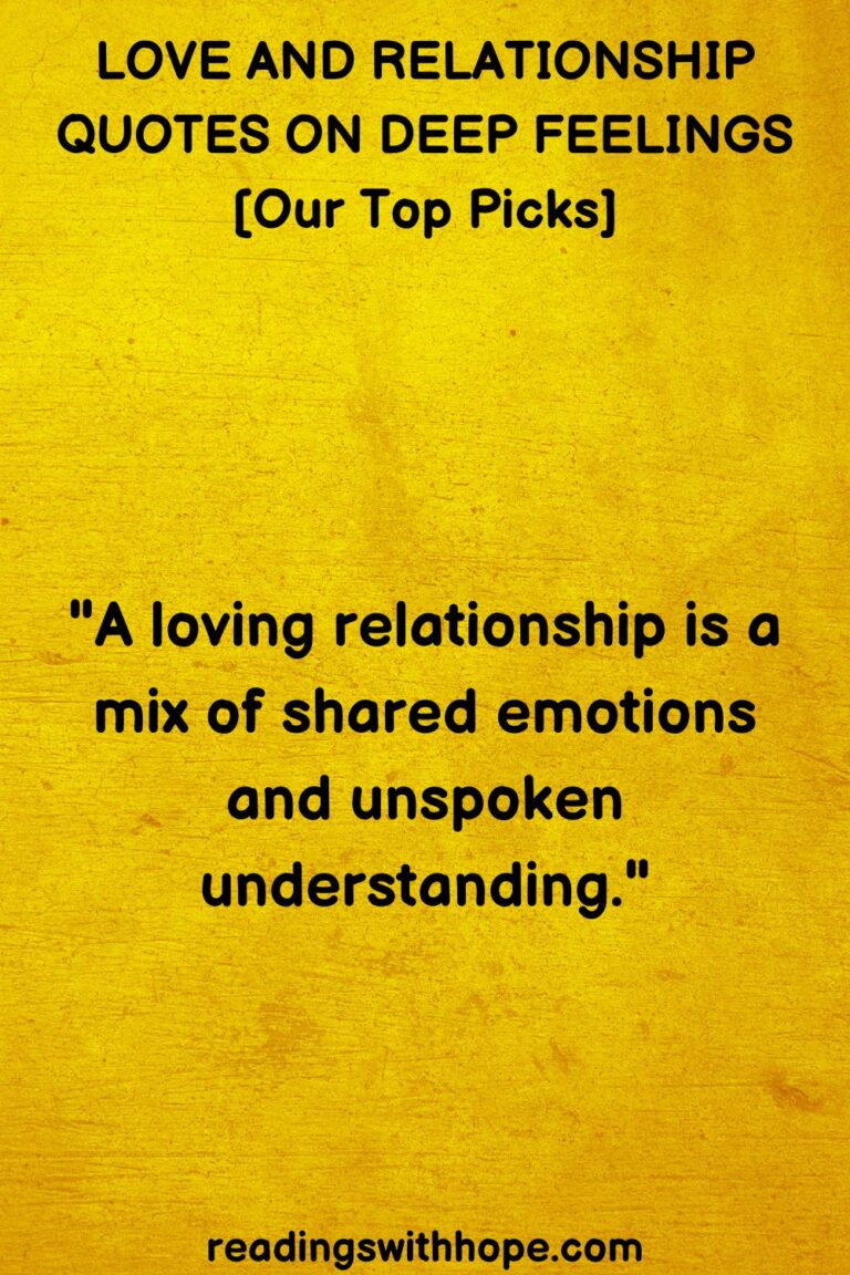 50 Quotes on Deep Feelings