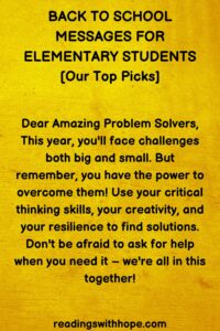 60 Back To School Messages, Quotes, Wishes For Students