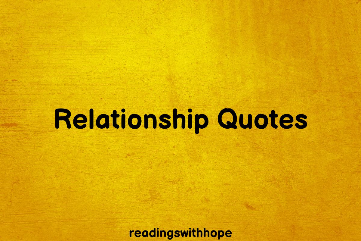 80 Relationship Quotes
