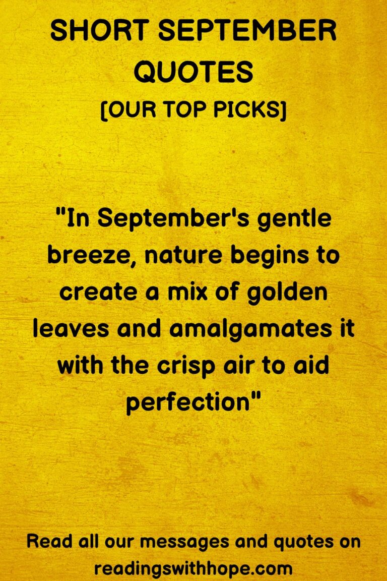 90 September Quotes and Messages | Short, Funny and Inspirational