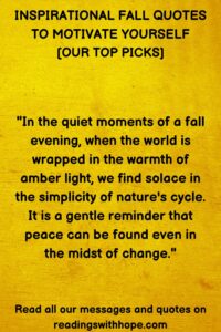80 Inspirational Fall Quotes For Work and Motivation