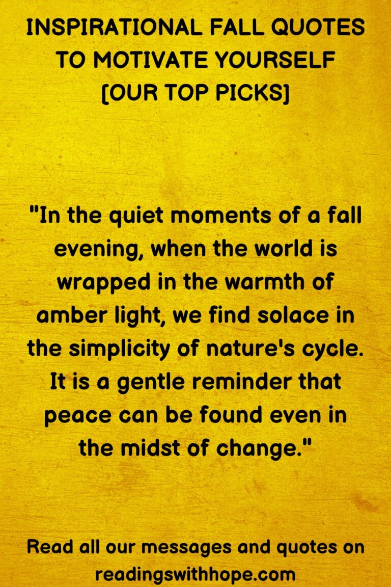 80 Inspirational Fall Quotes For Work and Motivation