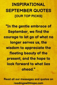 90 September Quotes and Messages | Short, Funny and Inspirational