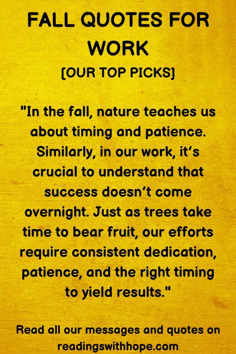 80 Inspirational Fall Quotes For Work and Motivation