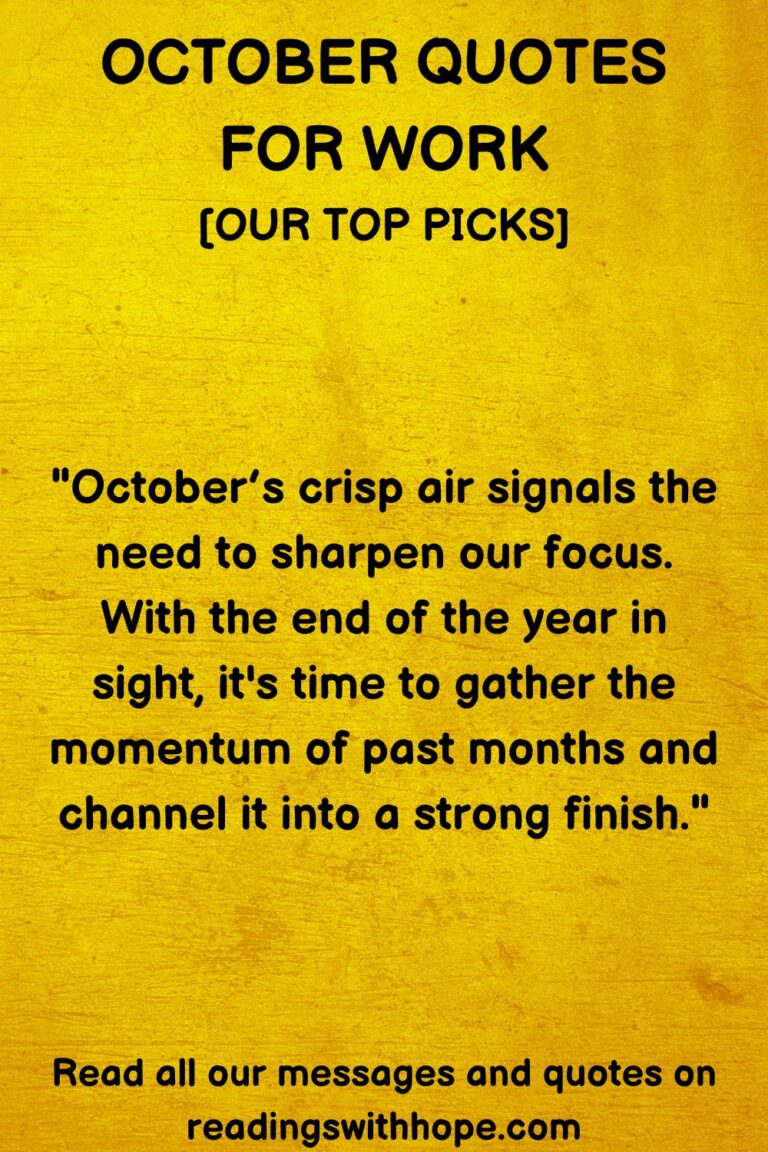 100 October Quotes and Captions | Short, Funny and For Work and For ...