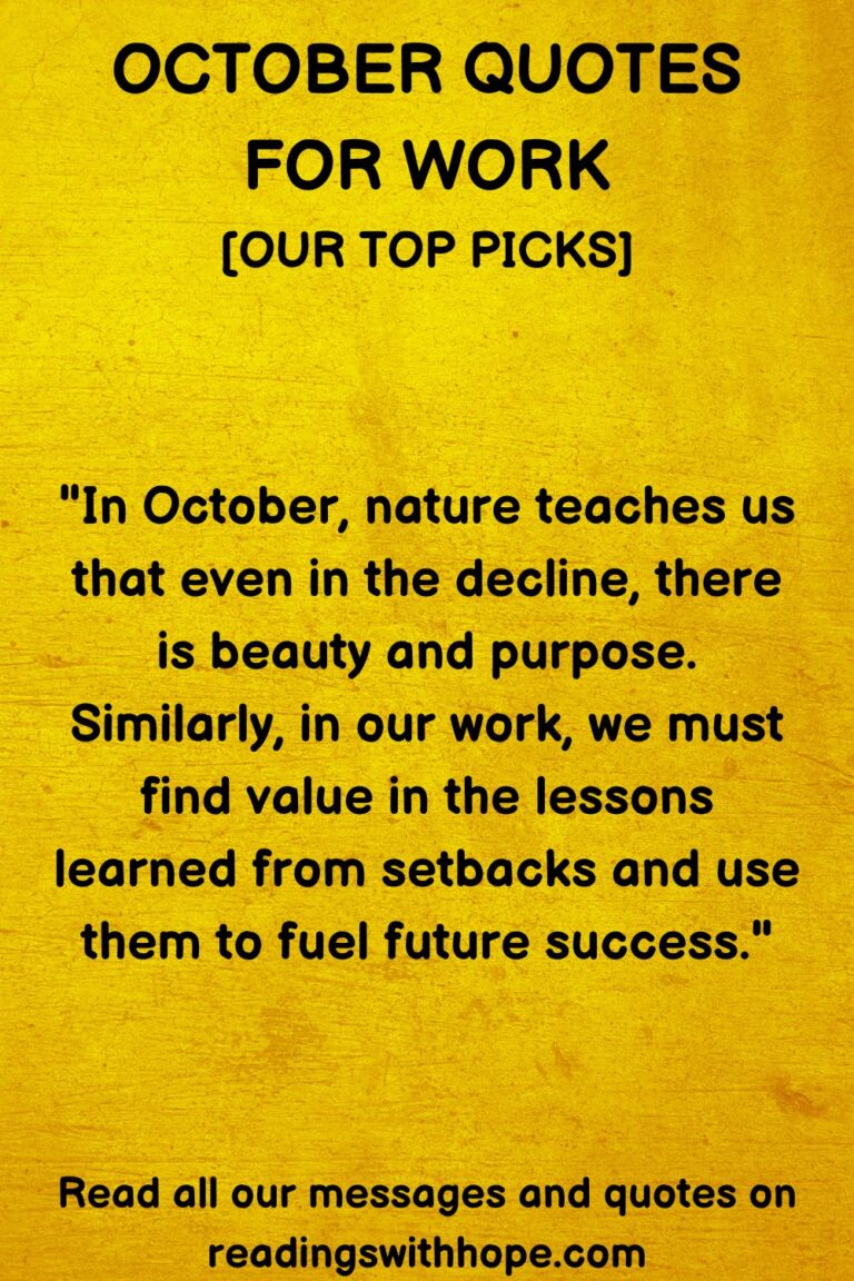 100 October Quotes and Captions | Short, Funny and For Work and For ...