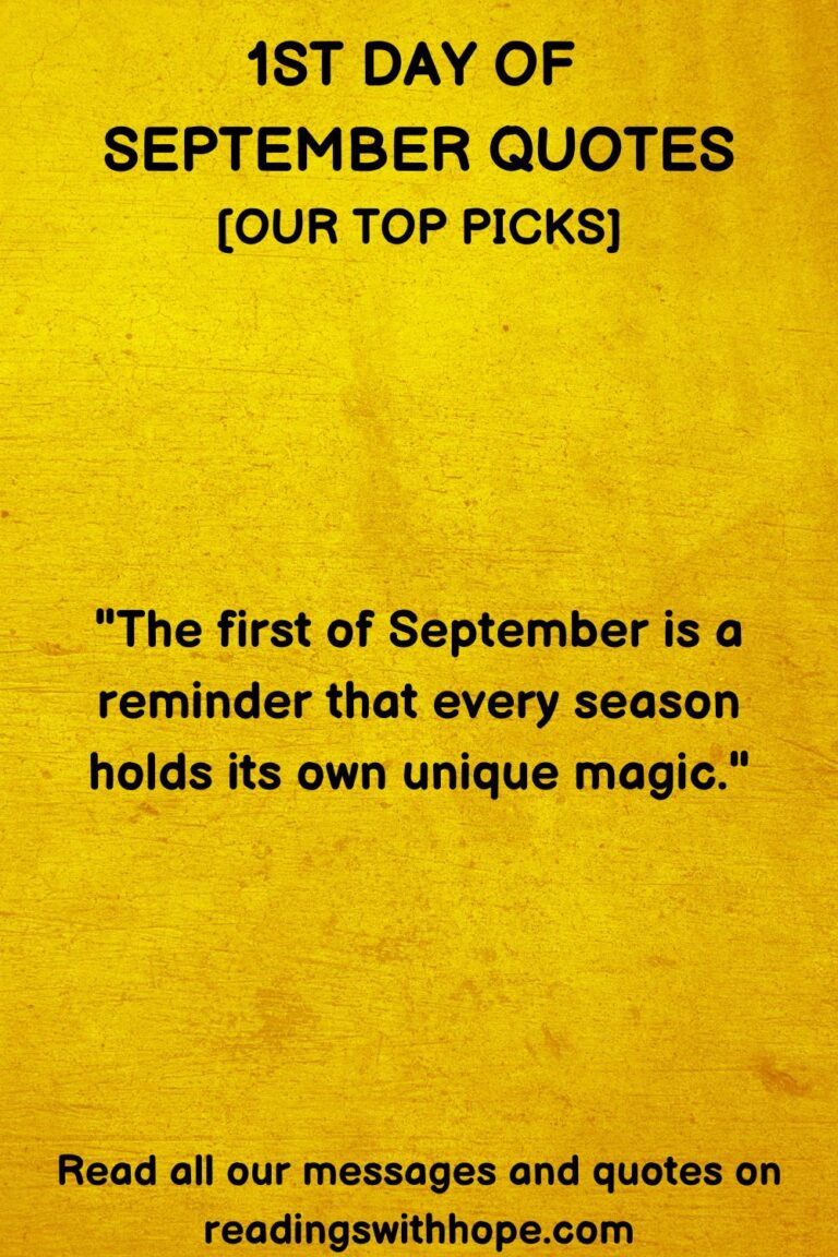 90 Hello September Quotes To Welcome The 1st Day of the Month