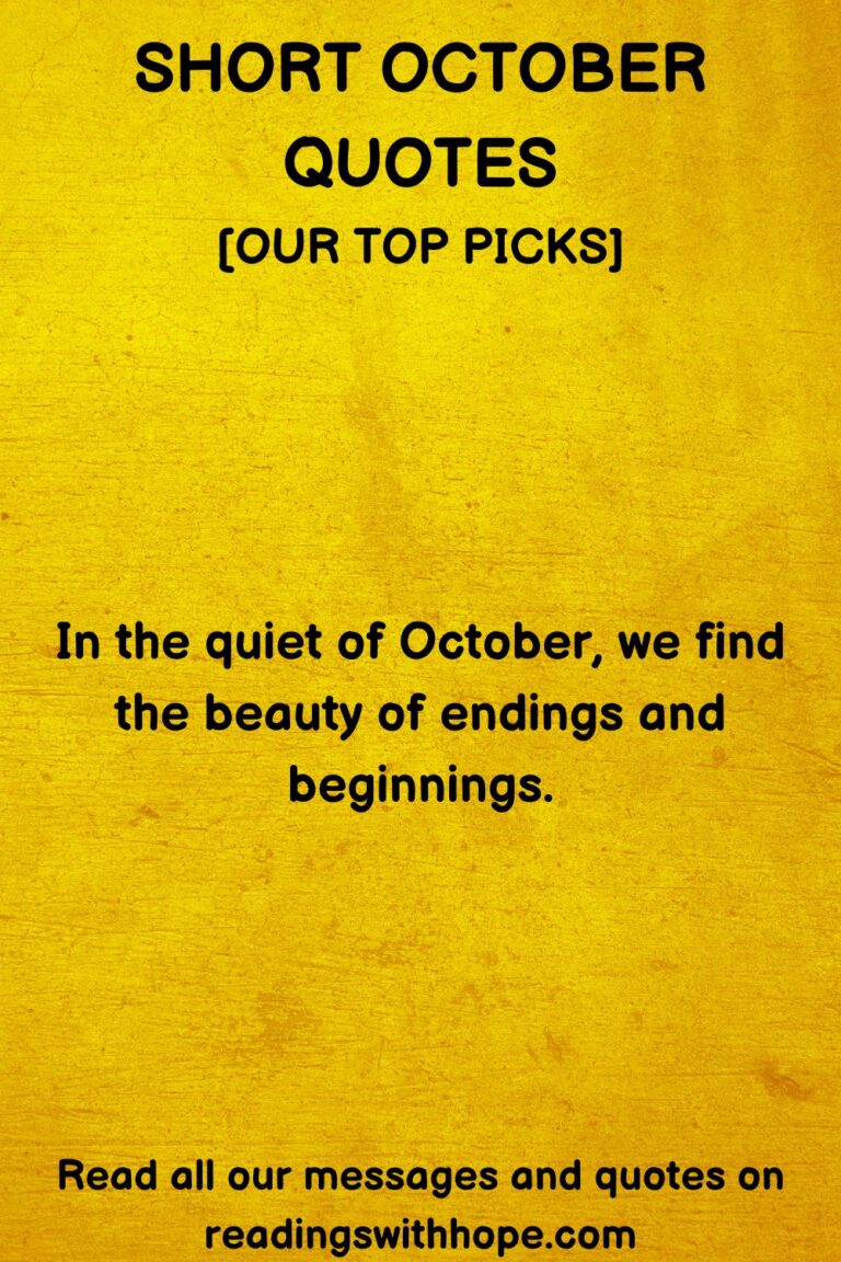 100 October Quotes and Captions | Short, Funny and For Work and For ...