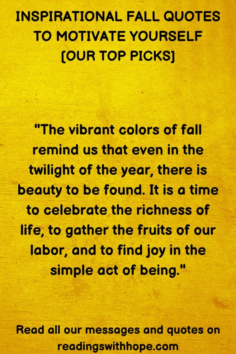 80 Inspirational Fall Quotes For Work and Motivation