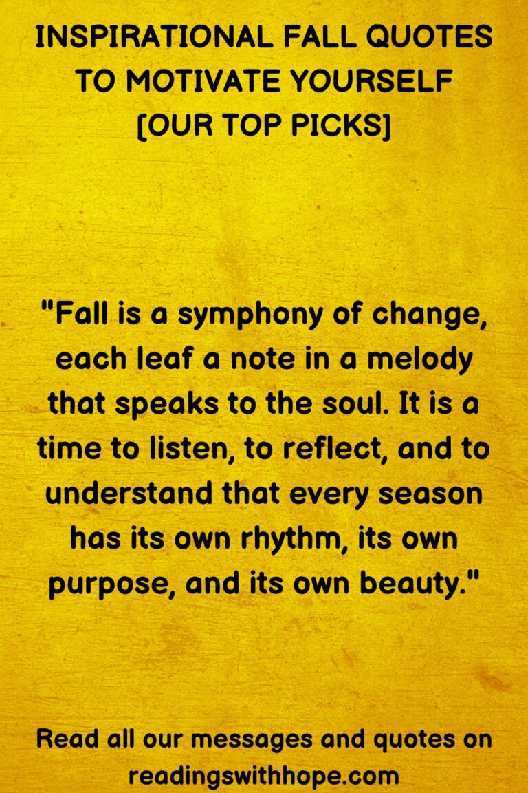 80 Inspirational Fall Quotes For Work and Motivation