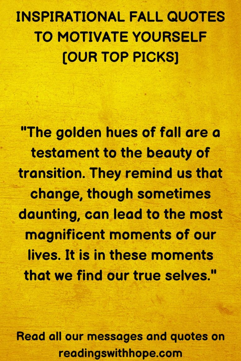 80 Inspirational Fall Quotes For Work and Motivation