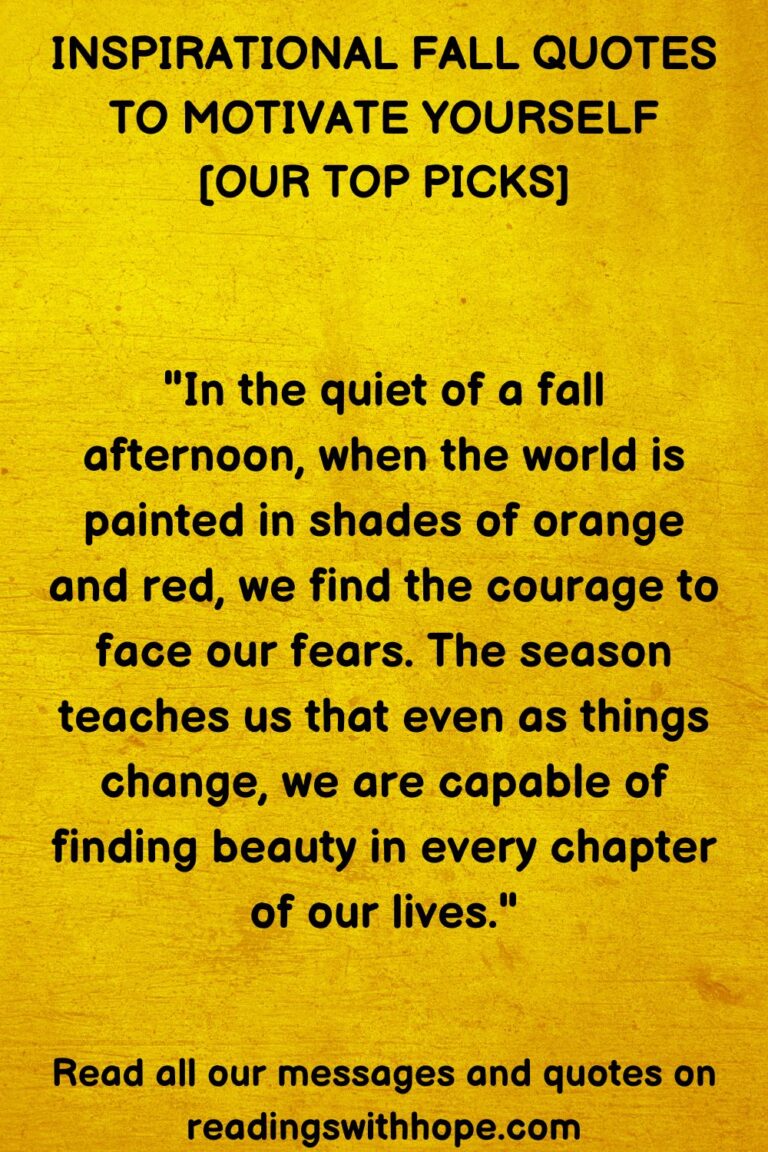 80 Inspirational Fall Quotes For Work and Motivation