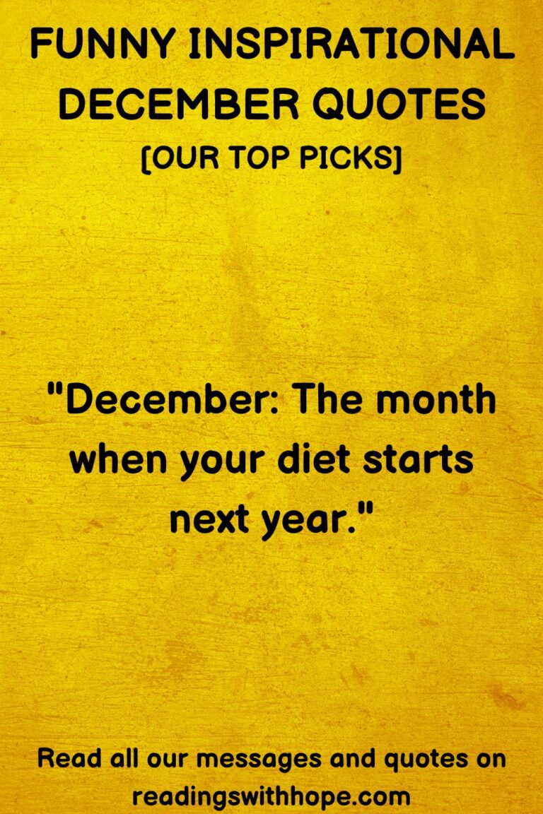 80 Inspirational December Quotes (Short, Funny, For Work and For Kids)