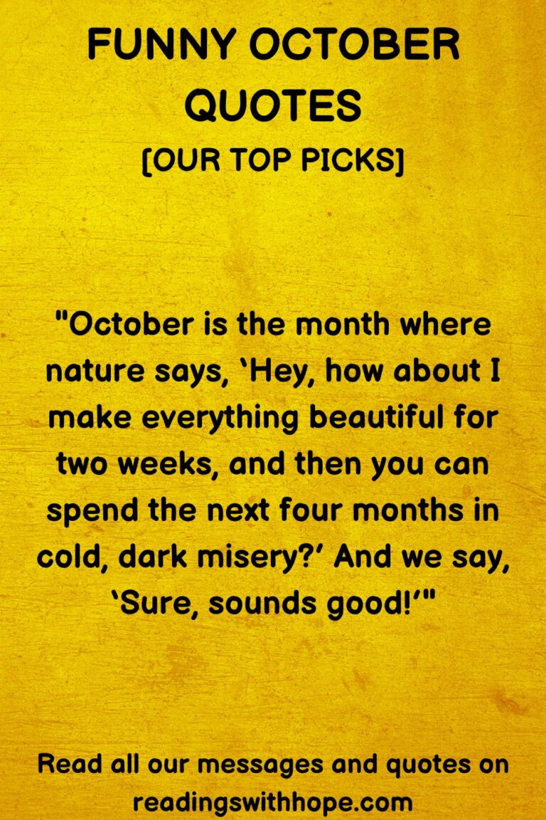 100 October Quotes and Captions | Short, Funny and For Work and For ...