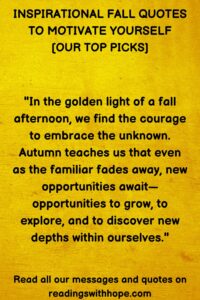 80 Inspirational Fall Quotes For Work and Motivation