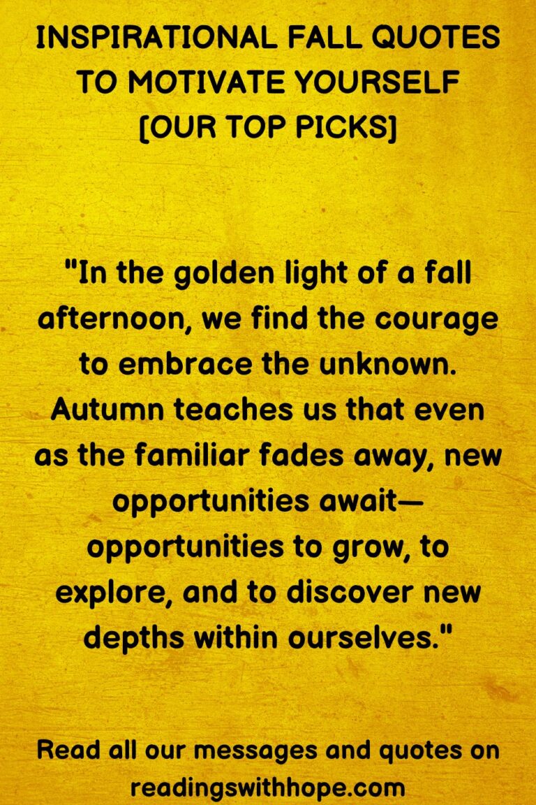 80 Inspirational Fall Quotes For Work and Motivation