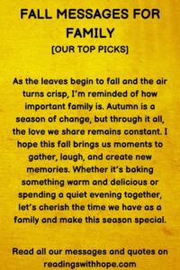 60 Fall Quotes, Messages and Sayings For Friends and Family