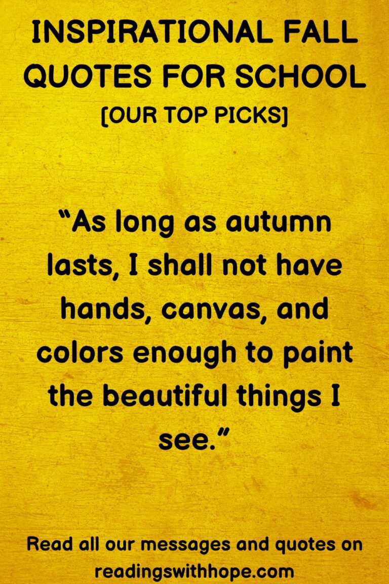 60 Fall Quotes For School