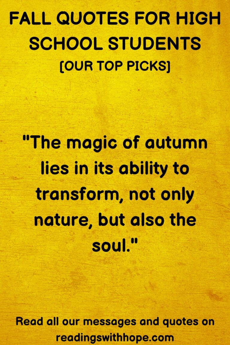50 Fall Quotes For Students (Includes Inspirational and Funny Quotes)
