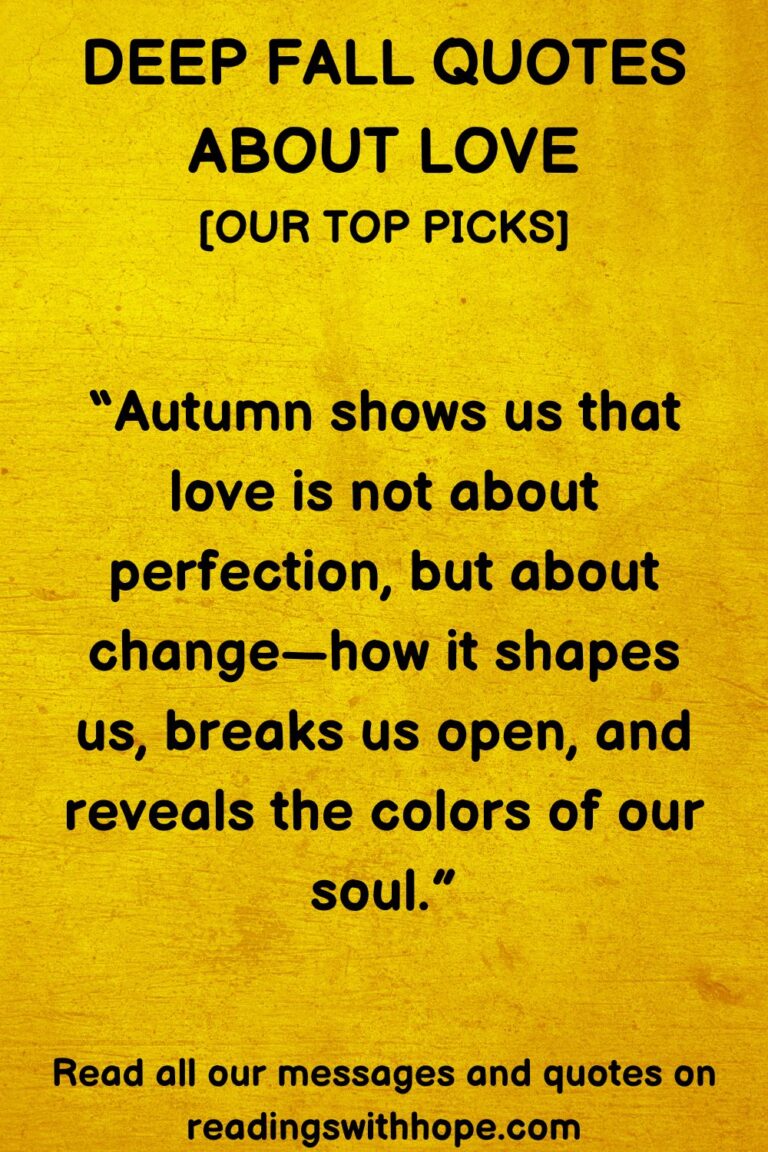 90 Fall Quotes About Love