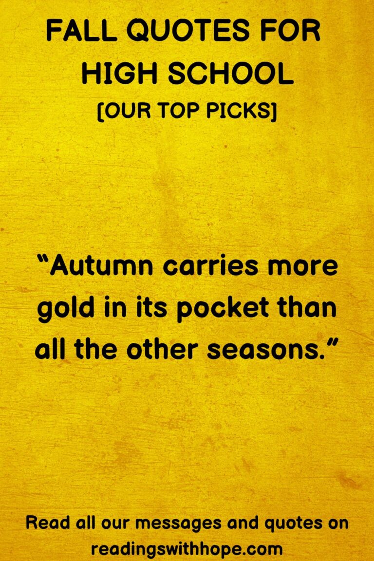 60 Fall Quotes For School